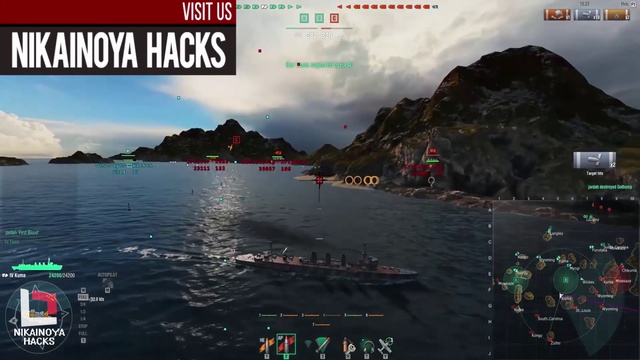 world of warships how to aim