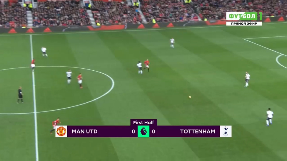 Манчестер Юнайтед - Тоттенхэм 1:0 видео