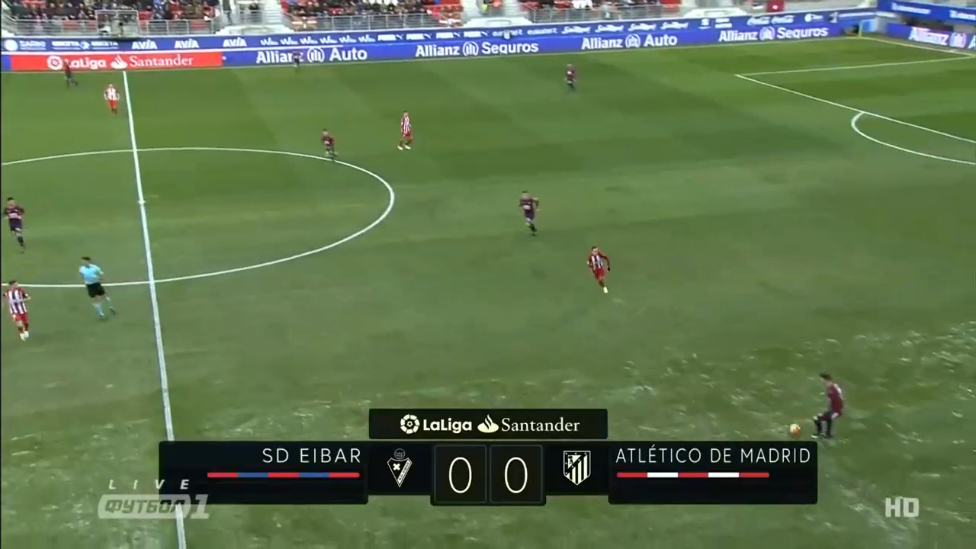 Эйбар - Атлетико 0:2 видео
