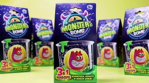 Monster′s Bomb – секретные монстры, спрятанные в бомбочку!