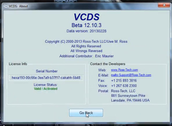 VCDS Program
